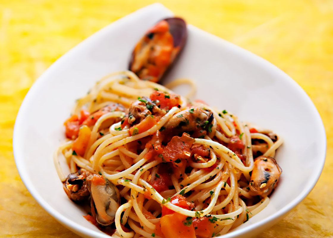 Spaghetti alle cozze - La Percussi