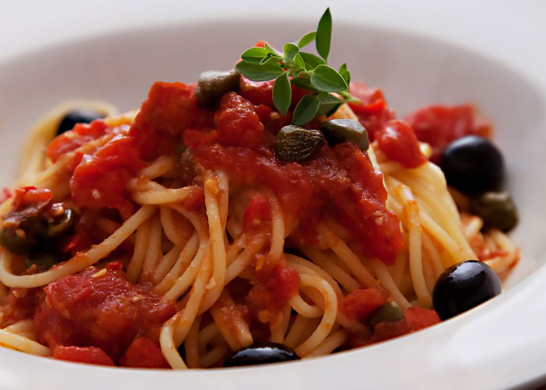 Spaghetti alla putanesca - La Percussi